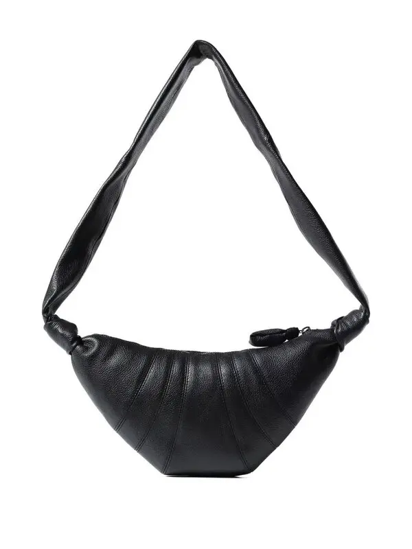 LEMAIRE Small Croissant Shoulder Bag - Black