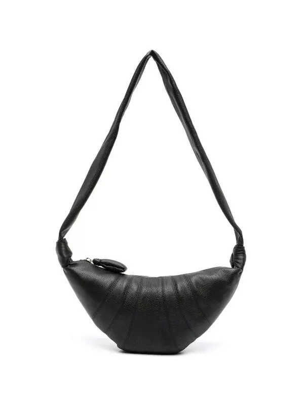 LEMAIRE Small Croissant Shoulder Bag - Black