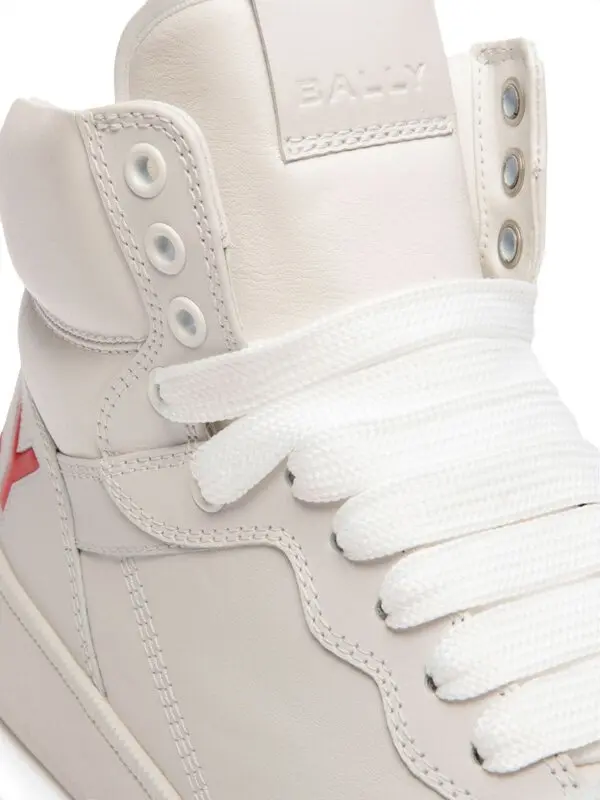 Bally High-top Leather Sneakers