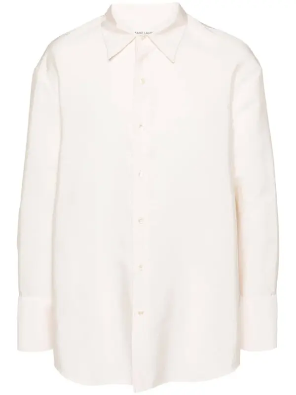 Saint Laurent Faille Button-up Shirt