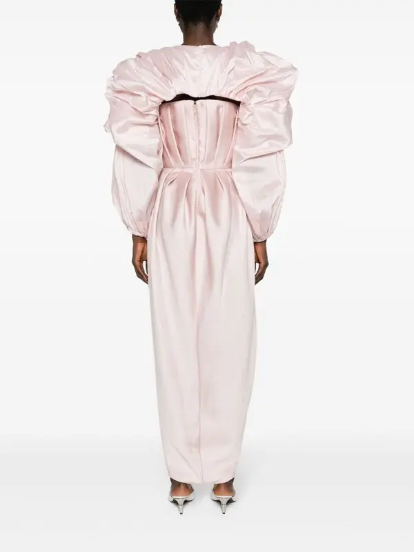 GABY CHARBACHY Detachable Layer Tulip Gown