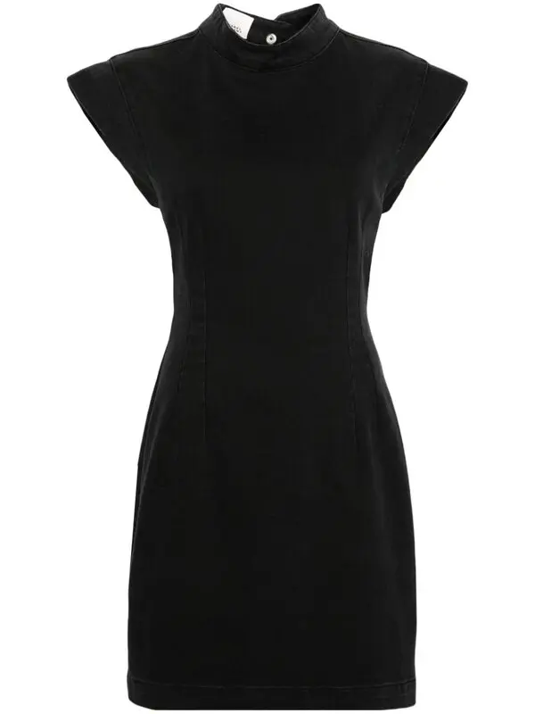 Isabel Marant Étoile Nina Twill Minidress - Black