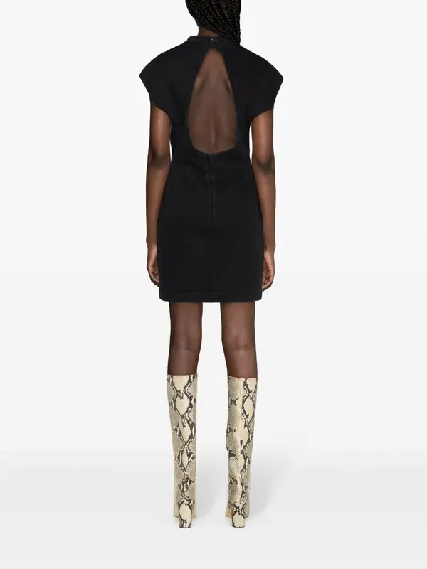 Isabel Marant Étoile Nina Twill Minidress - Black
