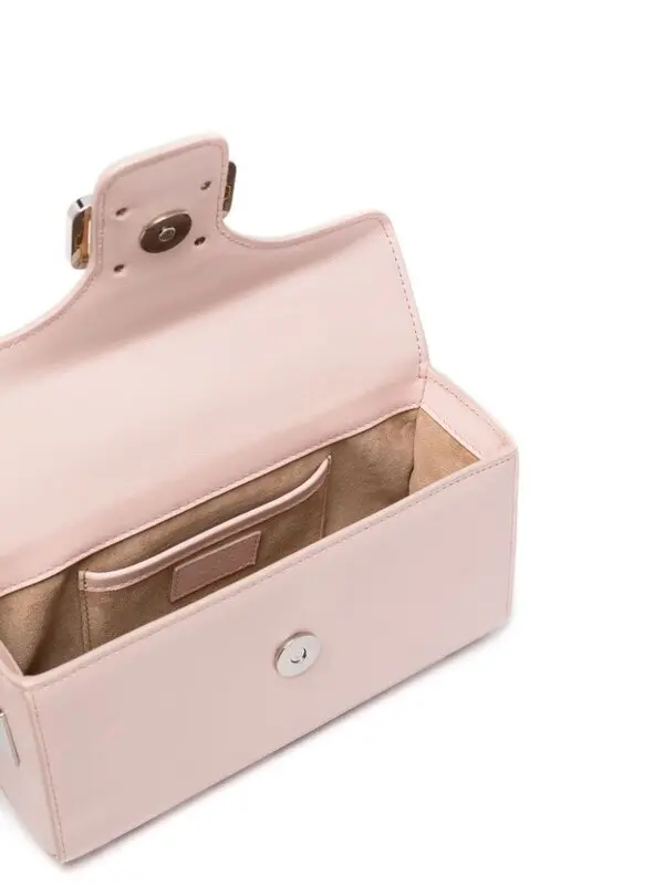 LANVIN Pencil Cat Nano Top Handle Bag - Pink