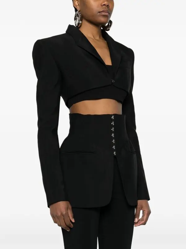 MUGLER Cut-out Blazer