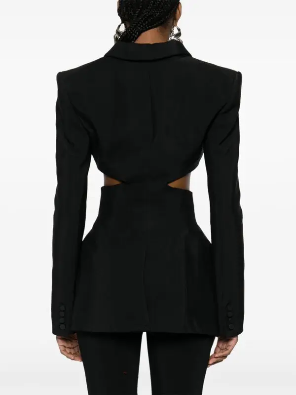 MUGLER Cut-out Blazer