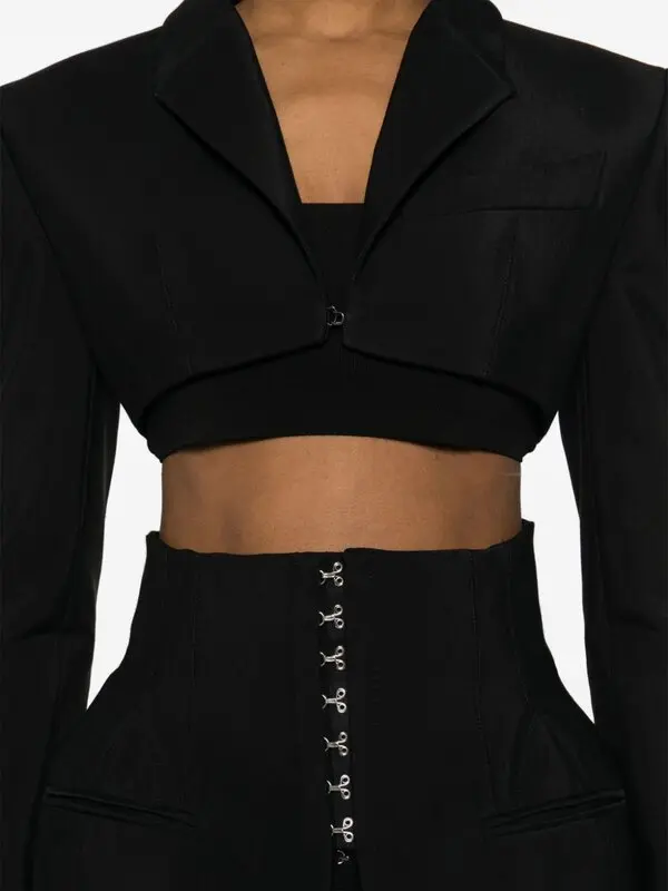 MUGLER Cut-out Blazer