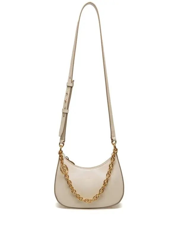Bally Leather Crossbody Bag With Emblem Charm