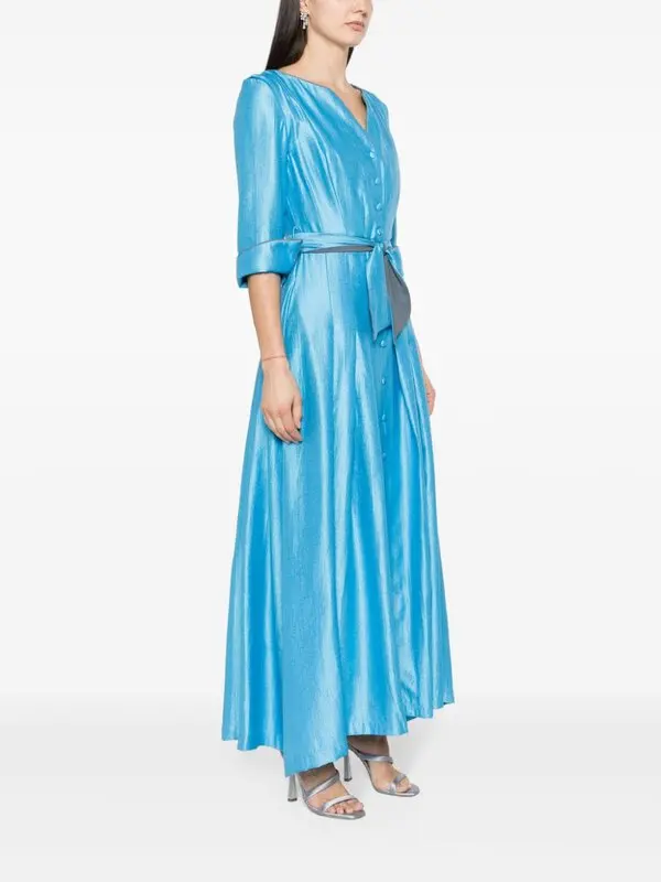 BARUNI Cosmos Belted Maxi Dress