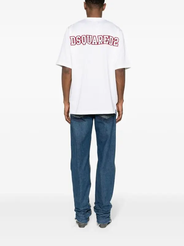 Dsquared2 Logo-patch Cotton T-shirt