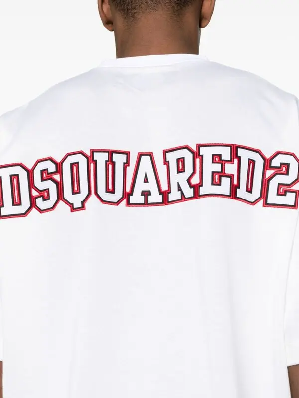 Dsquared2 Logo-patch Cotton T-shirt
