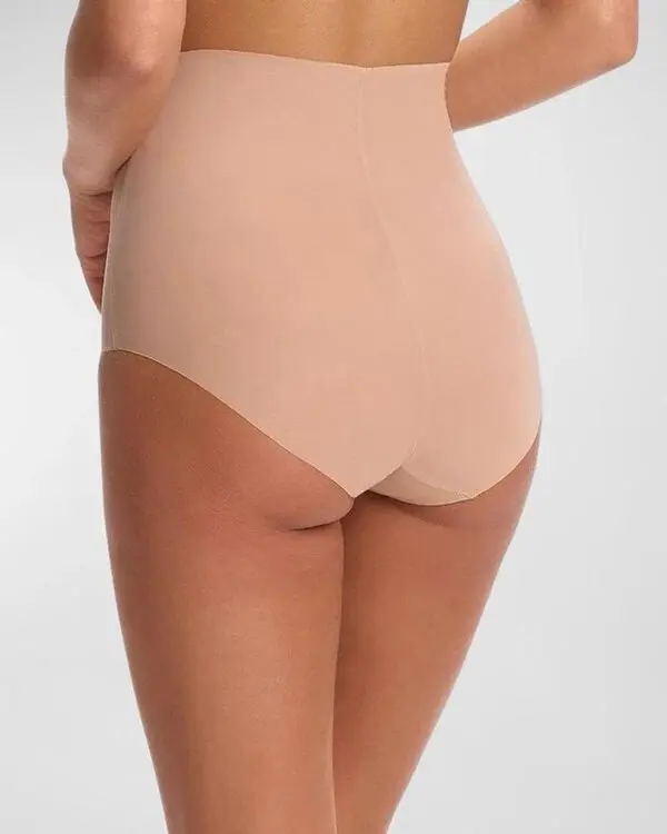Commando Featherlight Control High-rise Smoothing Briefs - Beige
