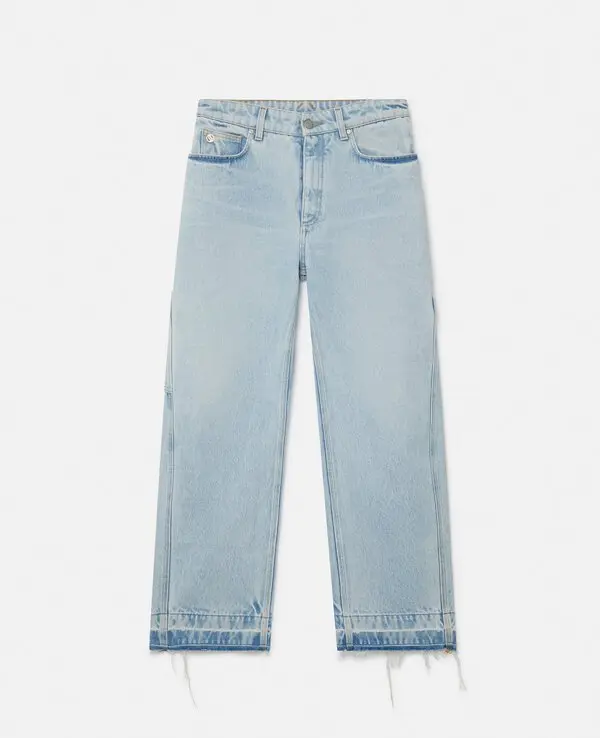 Stella McCartney Wide-leg Mid-rise Jeans