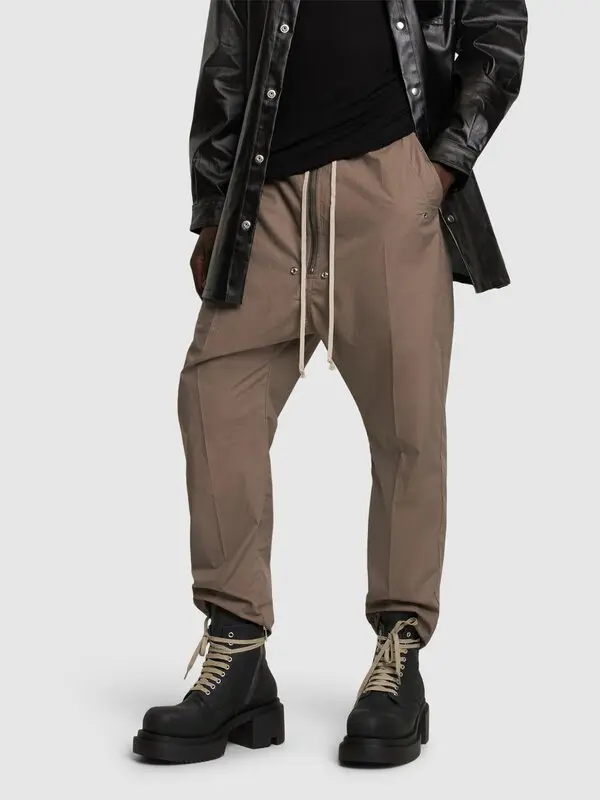 Rick Owens Low Army Bogun Leather Boots