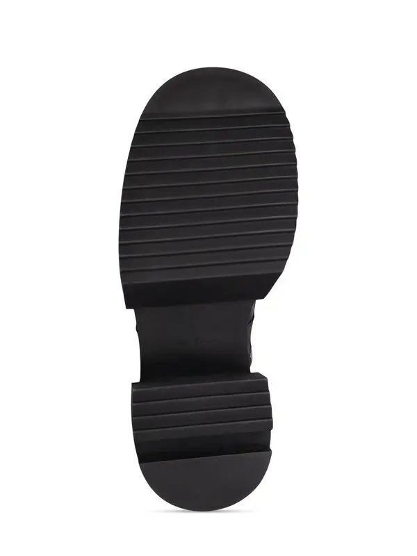 Rick Owens Low Army Bogun Leather Boots