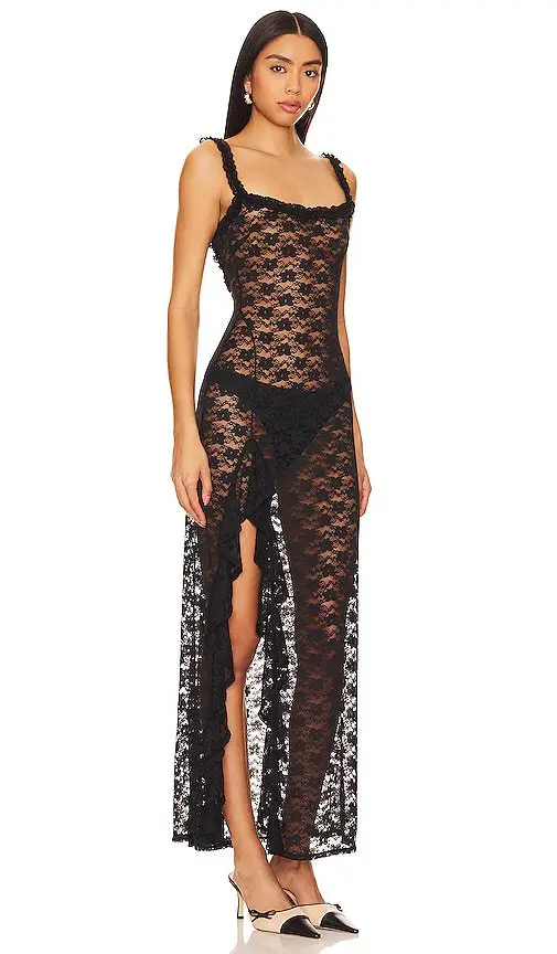 LOVERS AND FRIENDS Drew Sheer Maxi Dress