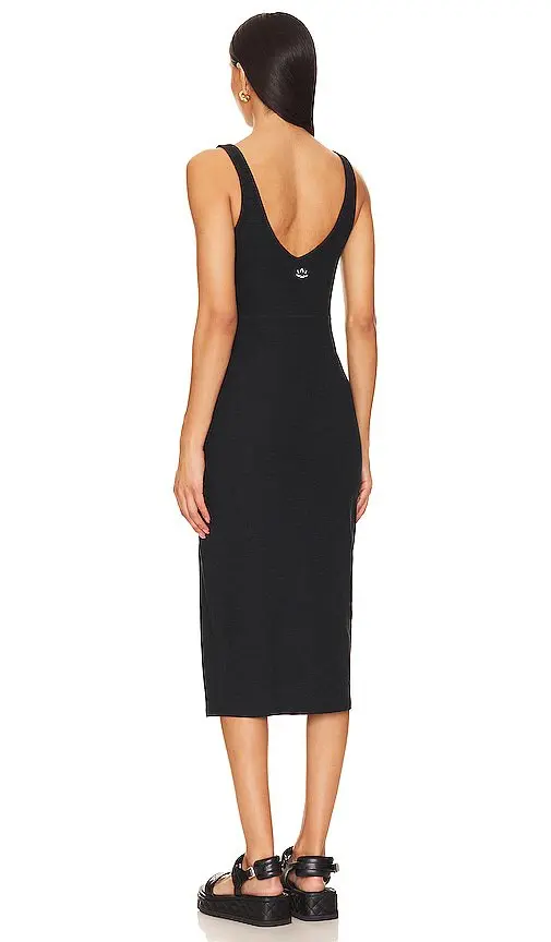 Beyond Yoga Spacedye Inspire Midi Dress In Darkest Night - 30% Off |  Editorialist