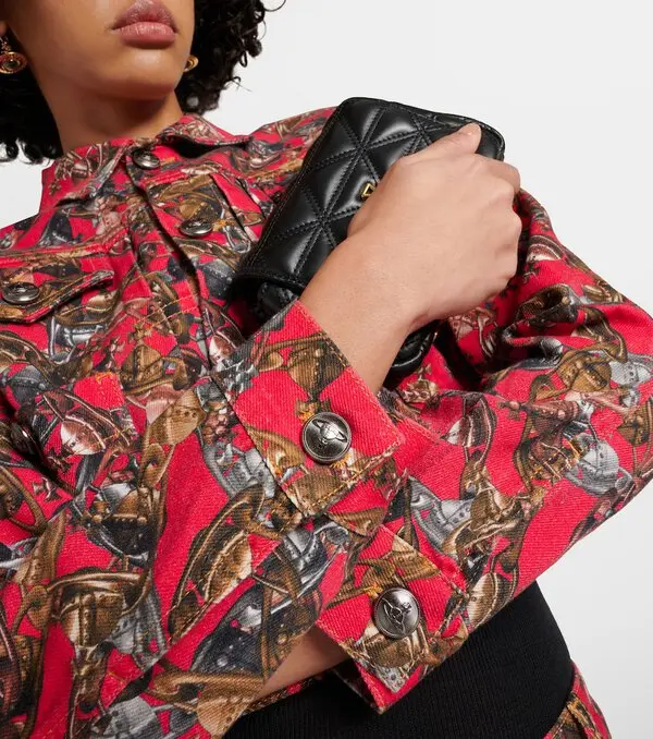 VIVIENNE WESTWOOD Printed Cropped Jacket