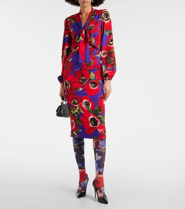 Dolce & Gabbana Printed Tights