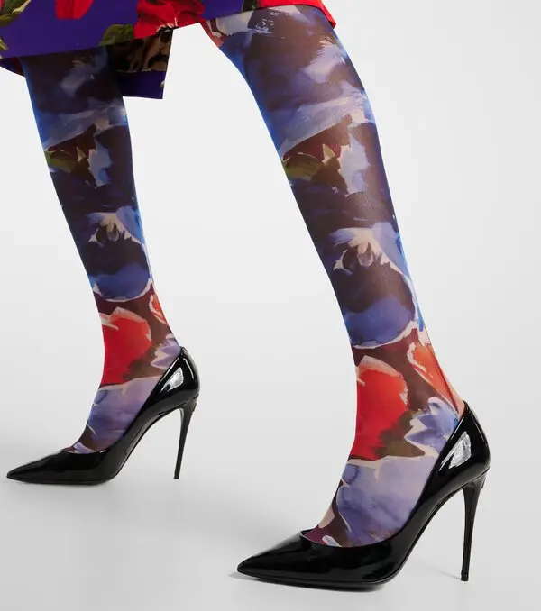 Dolce & Gabbana Printed Tights