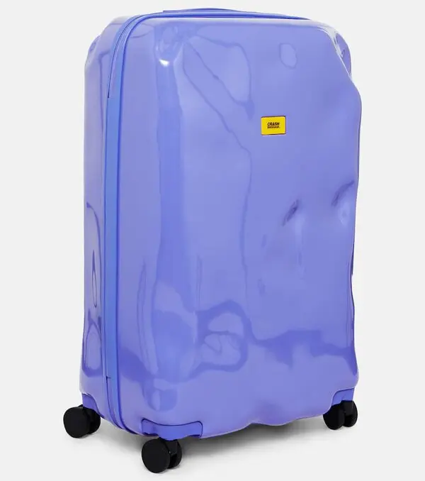 CRASH BAGGAGE Icon Large Check-in Suitcase - Purple