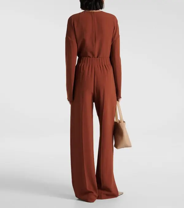 FFORME Maud High-rise Wide-leg Pants - Brown