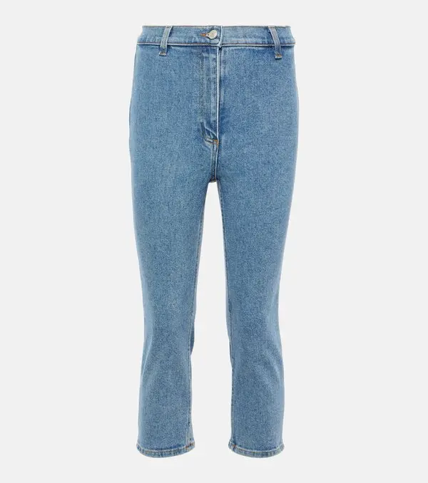 Magda Butrym High-rise Skinny Jeans - Blue