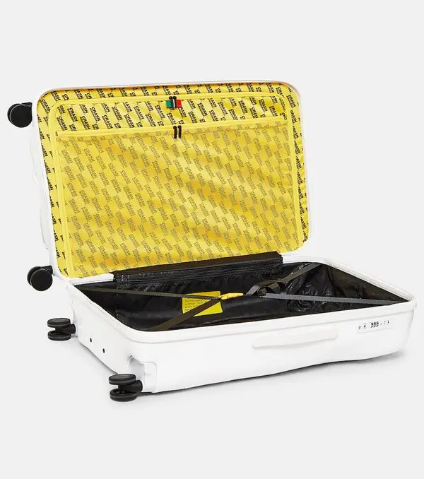 CRASH BAGGAGE Icon Large Suitcase - White