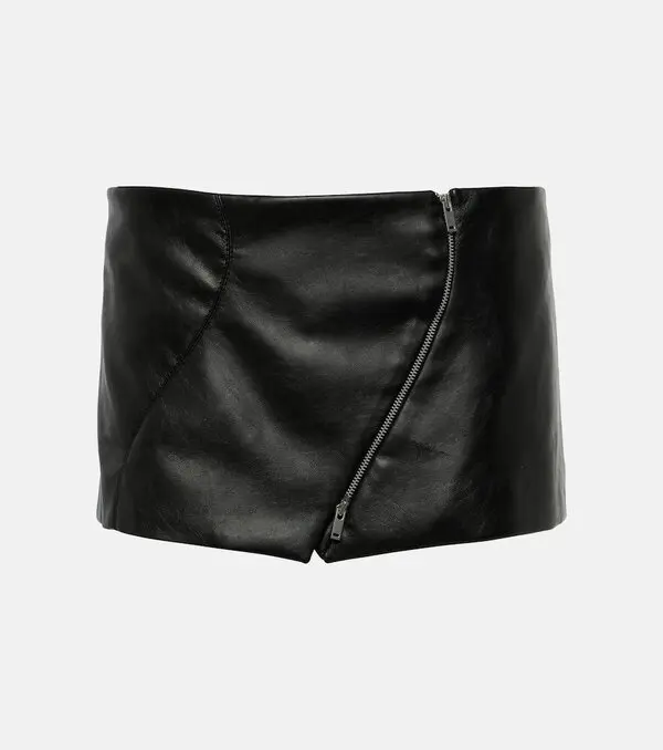 AYA MUSE Zip-detail Mini Skirt