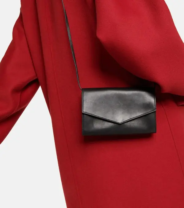 THE ROW Envelope Leather Crossbody Bag