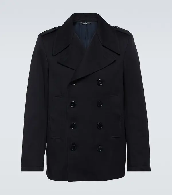 Dolce & Gabbana Cotton Peacoat