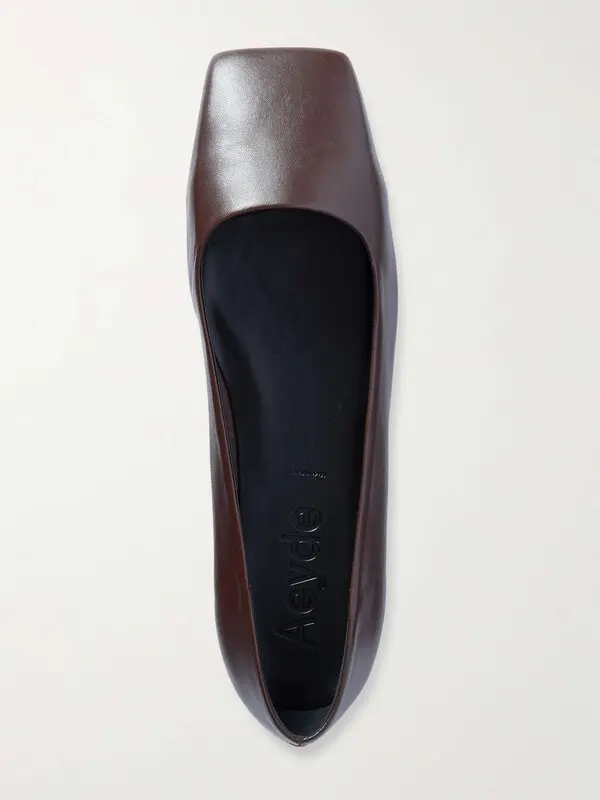 AeydĒ Matti Leather Ballet Flats