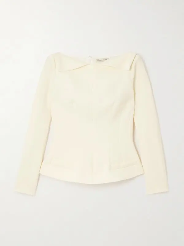 EMILIA WICKSTEAD Rye Crepe Top