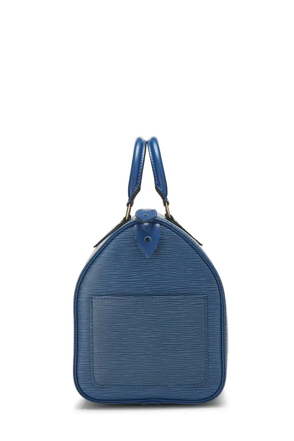 LOUIS VUITTON Toledo Epi Speedy 30 - Blue