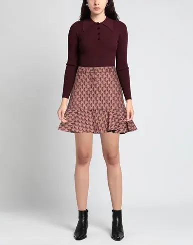 Sandro Mini Checked Skirt