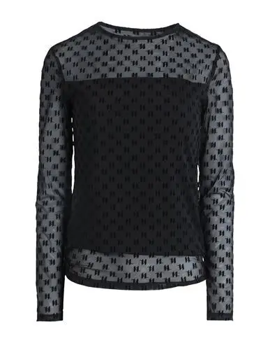 Karl Lagerfeld Polyamide Elastane Long Sleeve Top