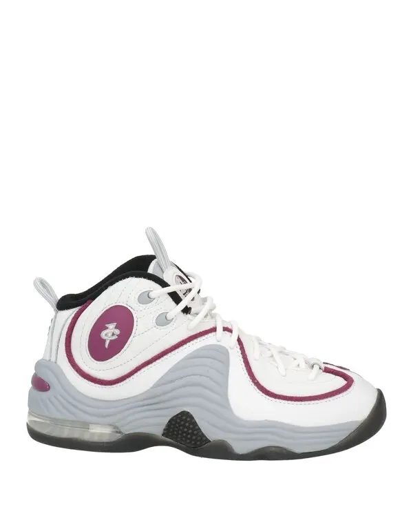 Nike Leather High-top Sneakers - White
