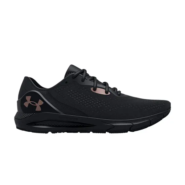 Under Armour Hovr Sonic Metallic Rose Gold Sneakers - Black
