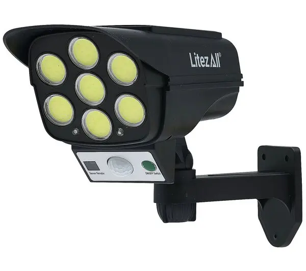 LITEZALL 500 Lumen Solar Security Light - One-color