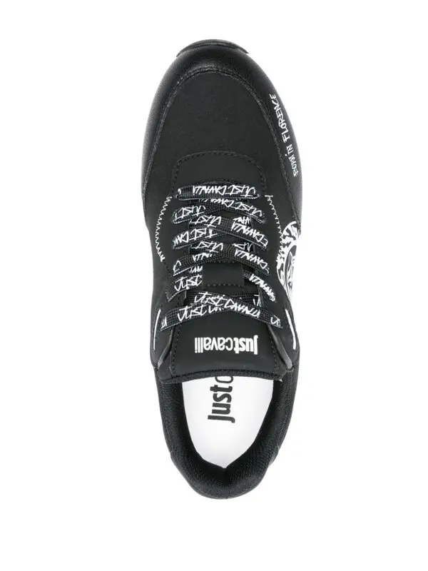 Just Cavalli Tiger Head-print Sneakers