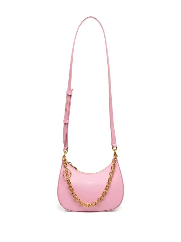 Bally Emblem Leather Crossbody Bag