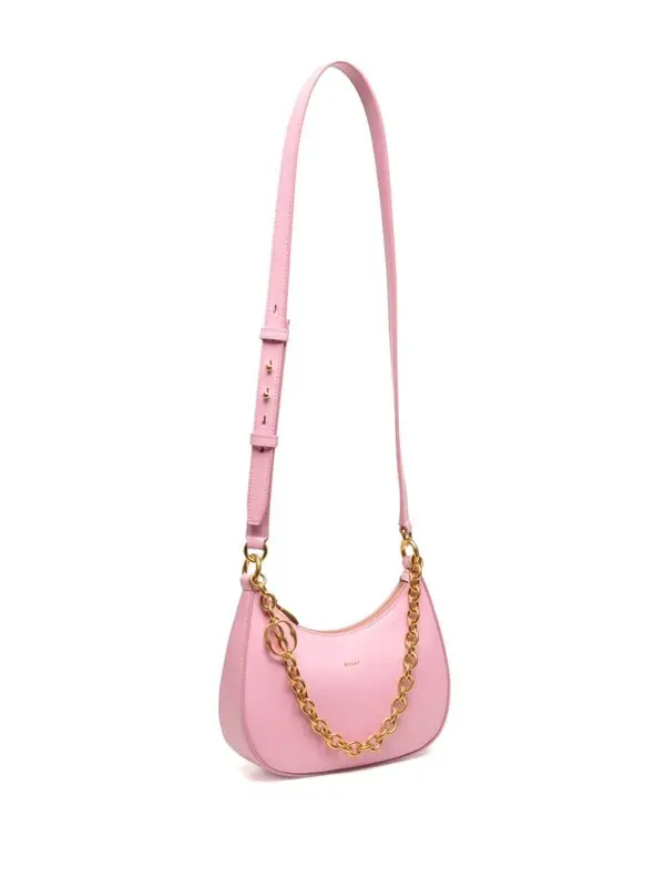 Bally Emblem Leather Crossbody Bag
