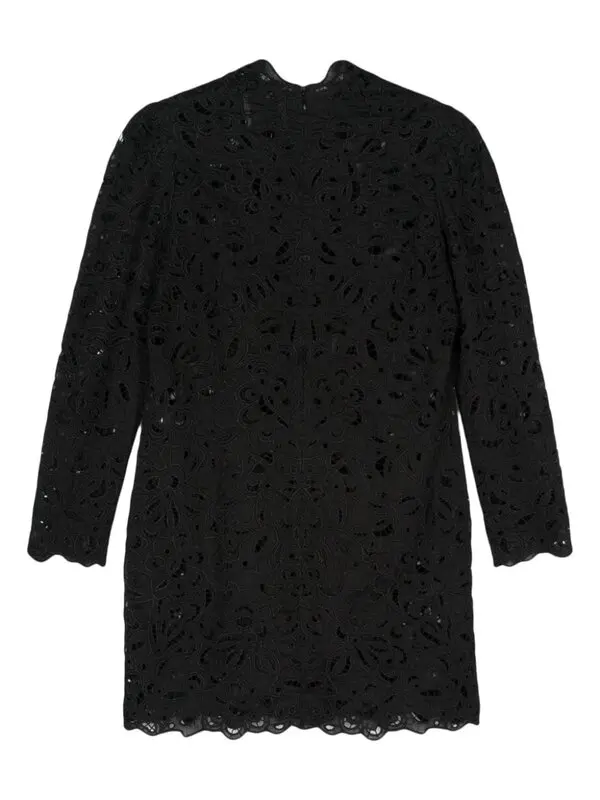 Isabel Marant Étoile Daphne Broderie-anglaise Minidress - Black