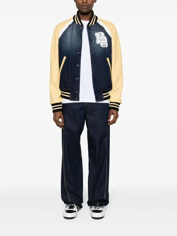 Dsquared2 Panelled Bomber Jacket