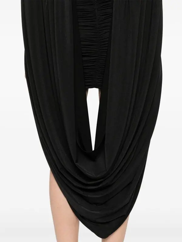 Giuseppe Di Morabito Off-shoulder Draped Mini Dress