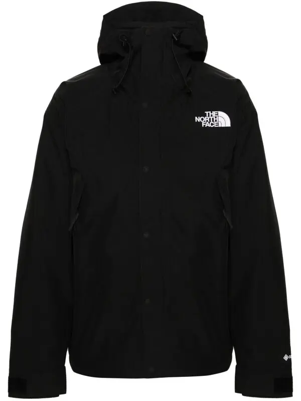 The North Face Logo-embroidered Hooded Jacket - Black