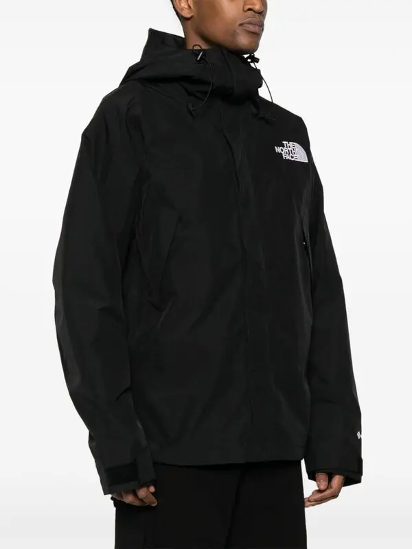 The North Face Logo-embroidered Hooded Jacket - Black