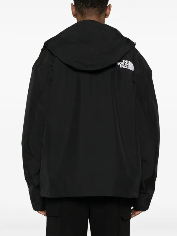 The North Face Logo-embroidered Hooded Jacket - Black