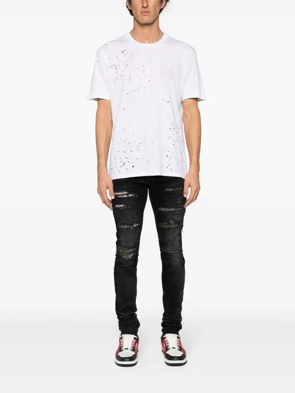 Amiri Core Shotgun Distressed T-shirt - White