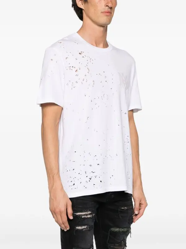 Amiri Core Shotgun Distressed T-shirt - White